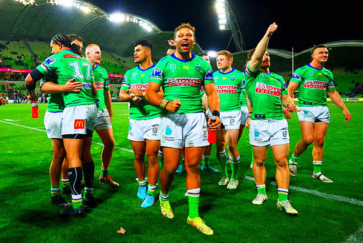 A Shallow Dive into the 2022 Canberra Raiders – Pythago NRL